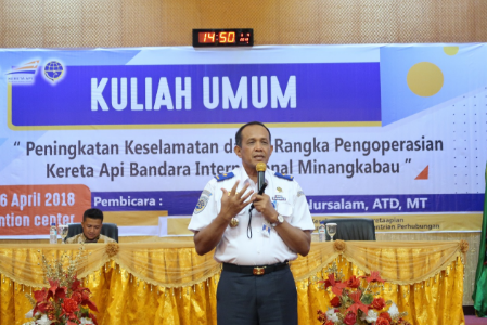 Kuliah Umum Bersama Dr. Edi Nur Salam, ATD, MT Direktur Keselamatan ...